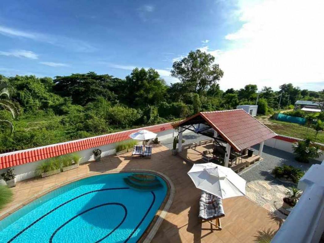 H388 ให้เช่าบ้านเดี่ยว พร้อมสระว่ายน้ำ หลังใหญ่ 1 ไร่ | ที่ดินร้อยแปด.คอม